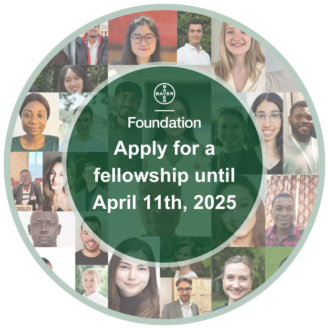 Fellowships: Applications for our Fellowships Program 2025 are now open! | Bayer Foundation